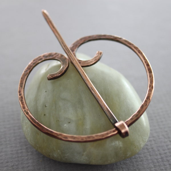 Wire Shawl Pin - Etsy