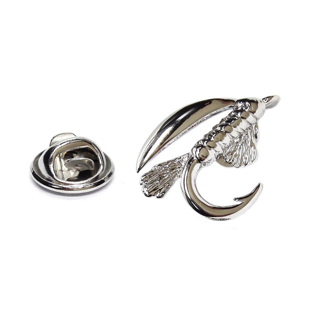 Fly Fishing Hook Lapel Pin - Etsy