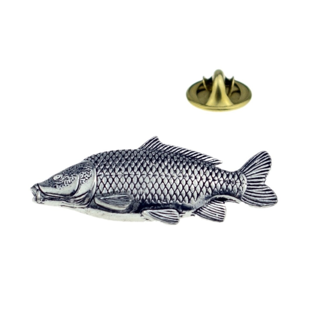 Common Carp Lapel Pin / Badge - Etsy