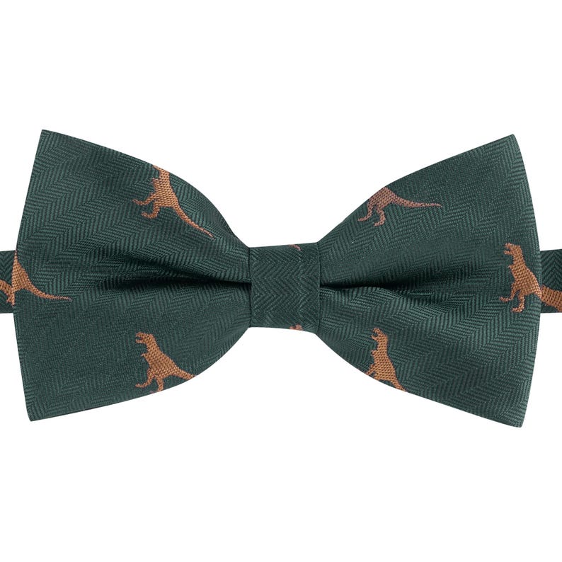 T-rex / Tyrannosaurus Rex / Dinosaur Embroidered Tie, Pocket Square ...