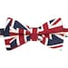 Union Jack Design Bow Tie - Etsy