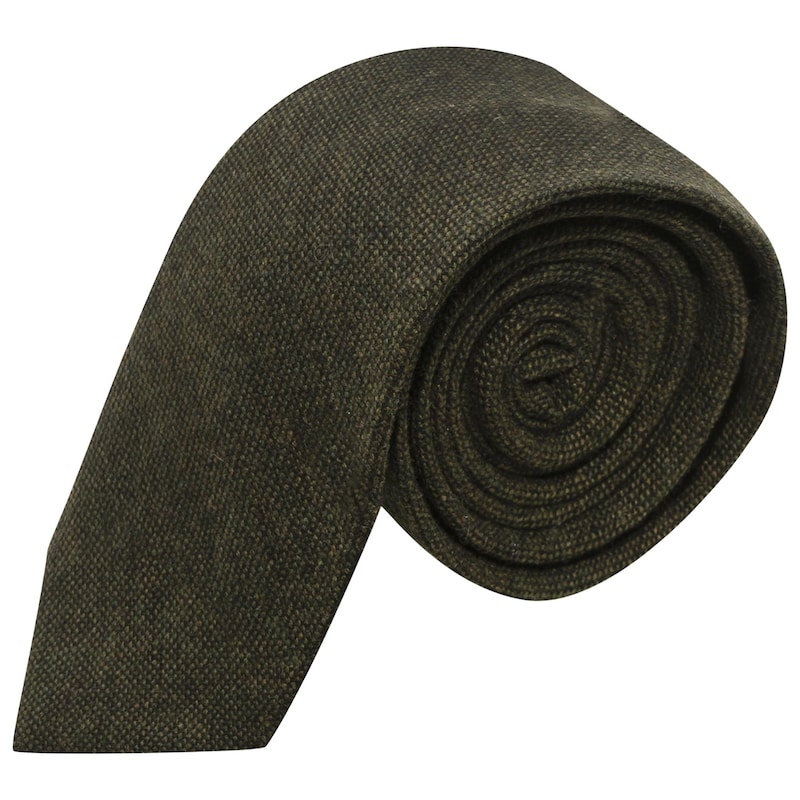 Forest Green Tie Mens - Etsy UK