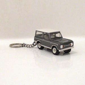 1967 Ford Bronco Silver Metallic Keychain, - Etsy