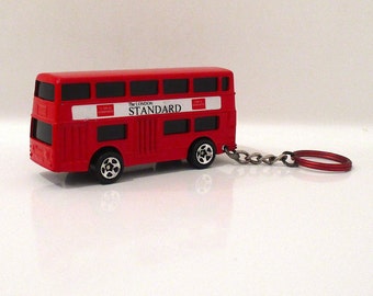 Iconic British Keychains - Red Double Decker Bus | 3D Hand-painted ...