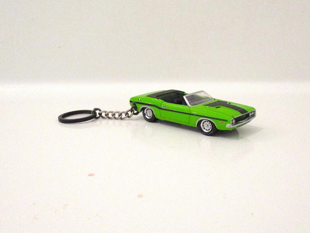 1970 Dodge Challenger R/T HEMI Convertible Keychain - Etsy