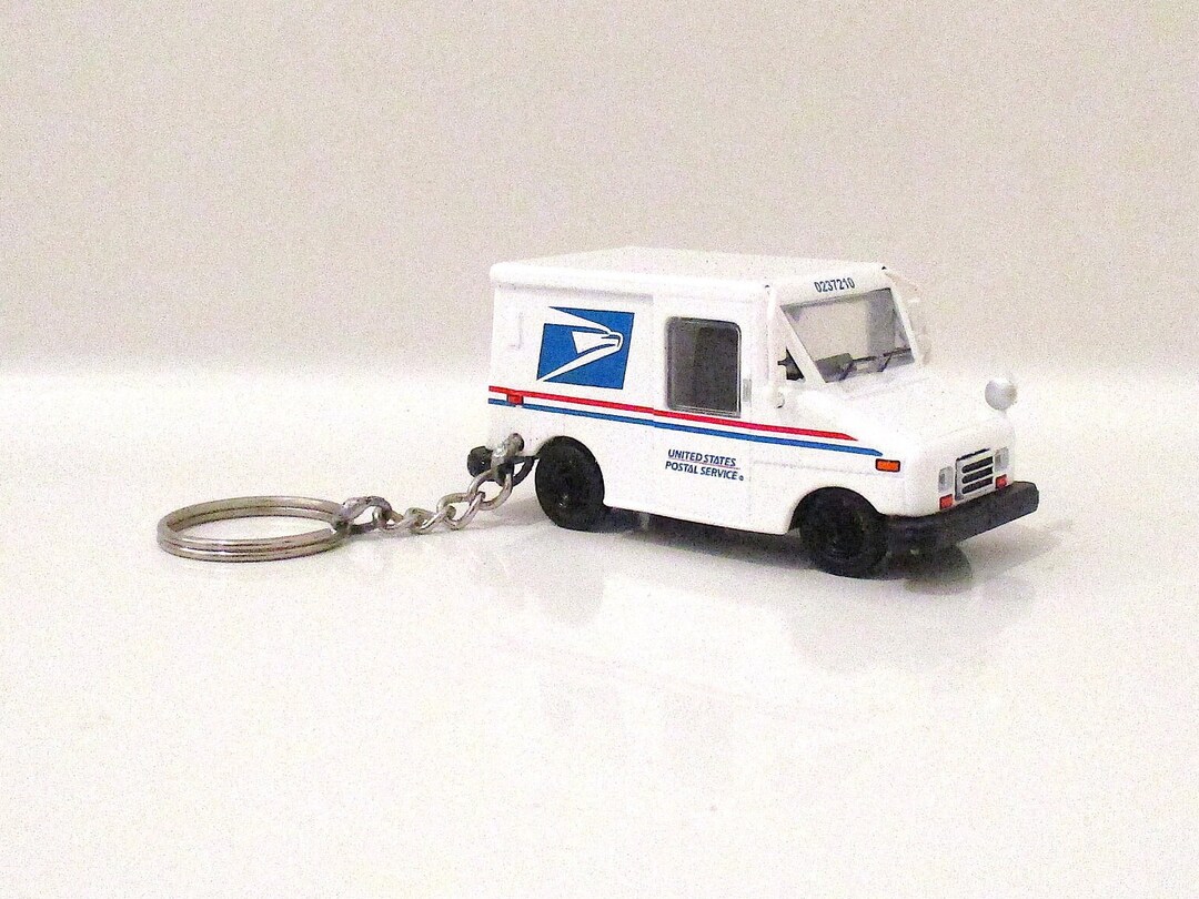 USPS Mail Truck, Mailman, Postman, LLV Postal Delivery Vehicle Keychain ...