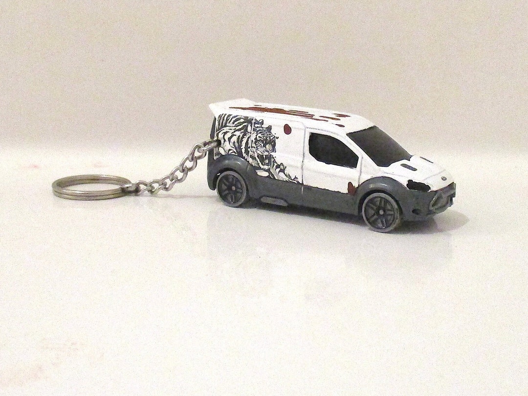 2019 Ford Transit Van White Rusty Keychain, - Etsy