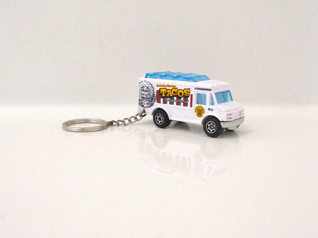 Mexican Food Truck Keychain, Taco, Roach Coach, Lunch Break, Chow ...