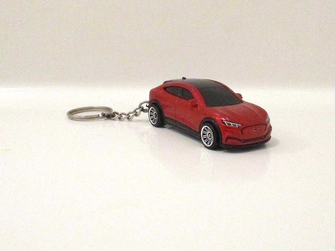 2021 Ford Mustang Mach-e Skylight Red Car Keychain, - Etsy