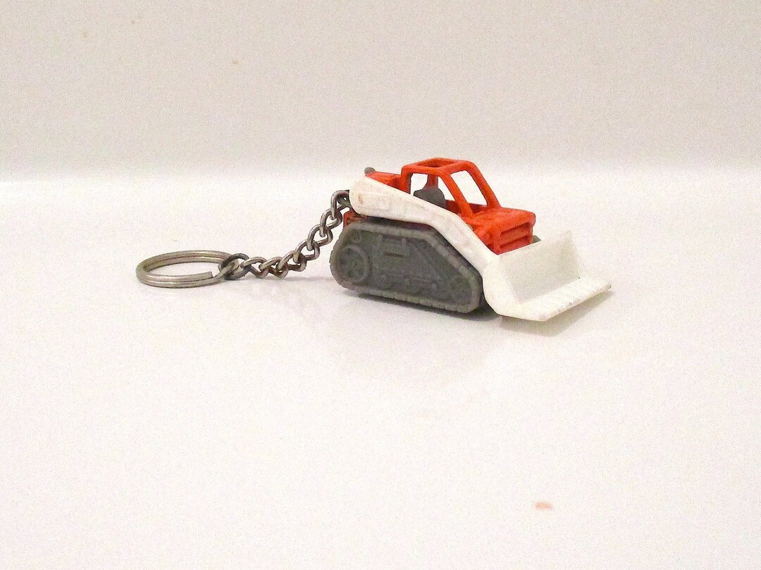 BULLDOZER Mini Keychain, - Etsy