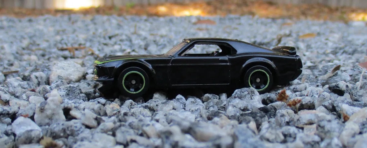 1969 Ford Mustang Boss 302 Black Keychain, - Etsy
