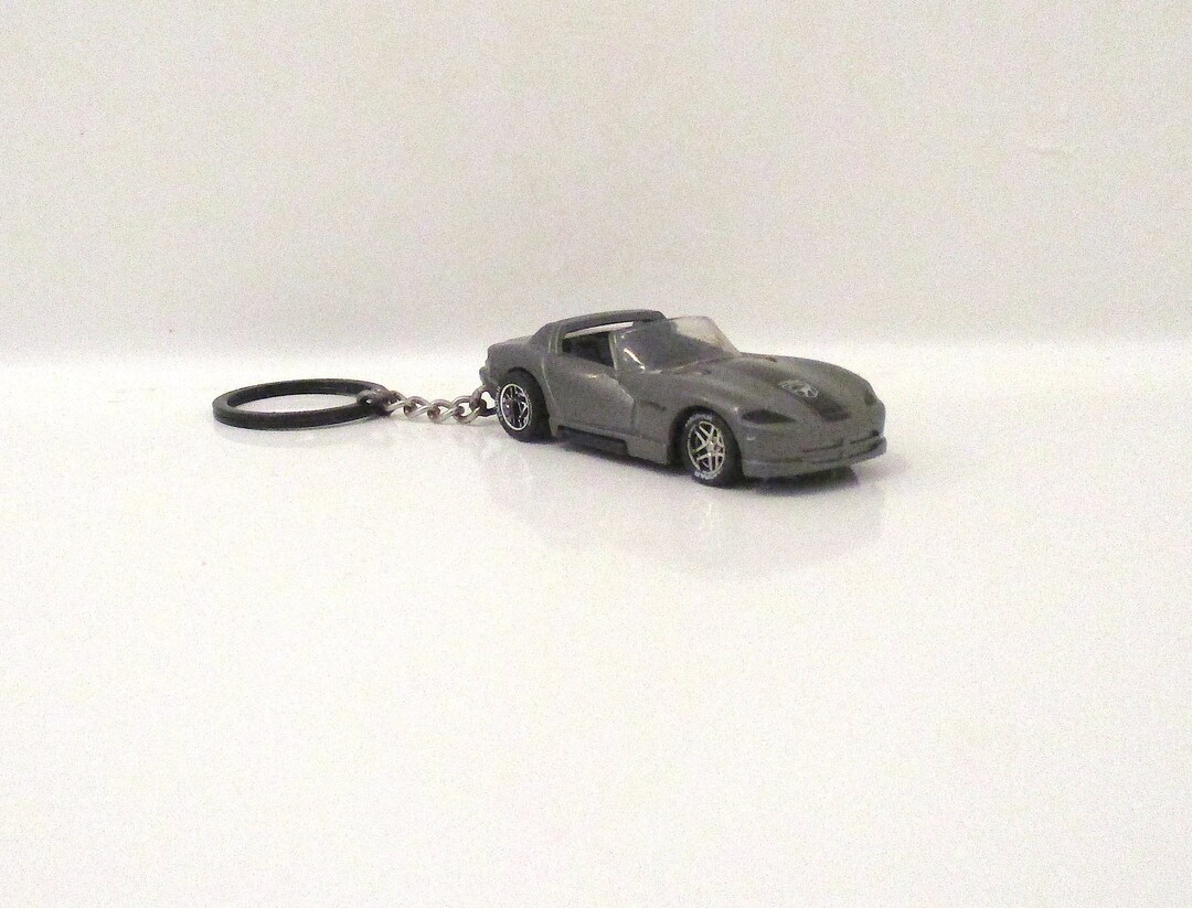 Dodge Viper RT/10 Dragster Grey Keychain - Etsy