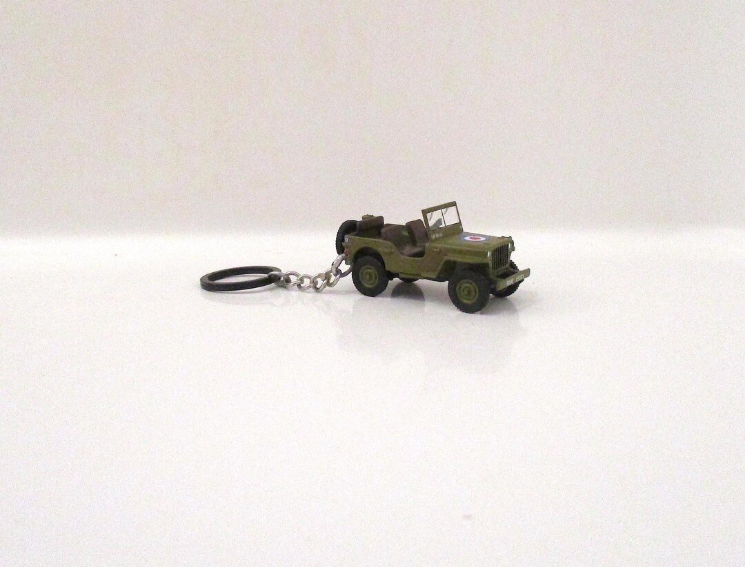 1942 Willys Jeep MB British Army Keychain - Etsy