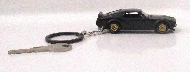 1969 Ford Mustang Boss 302 Black Keychain, - Etsy