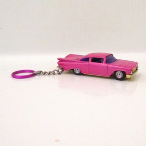 1959 Chevy Impala Pink Keychain, - Etsy