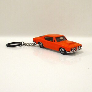 1968 PLYMOUTH BARRACUDA Dragster Orange Keychain, - Etsy