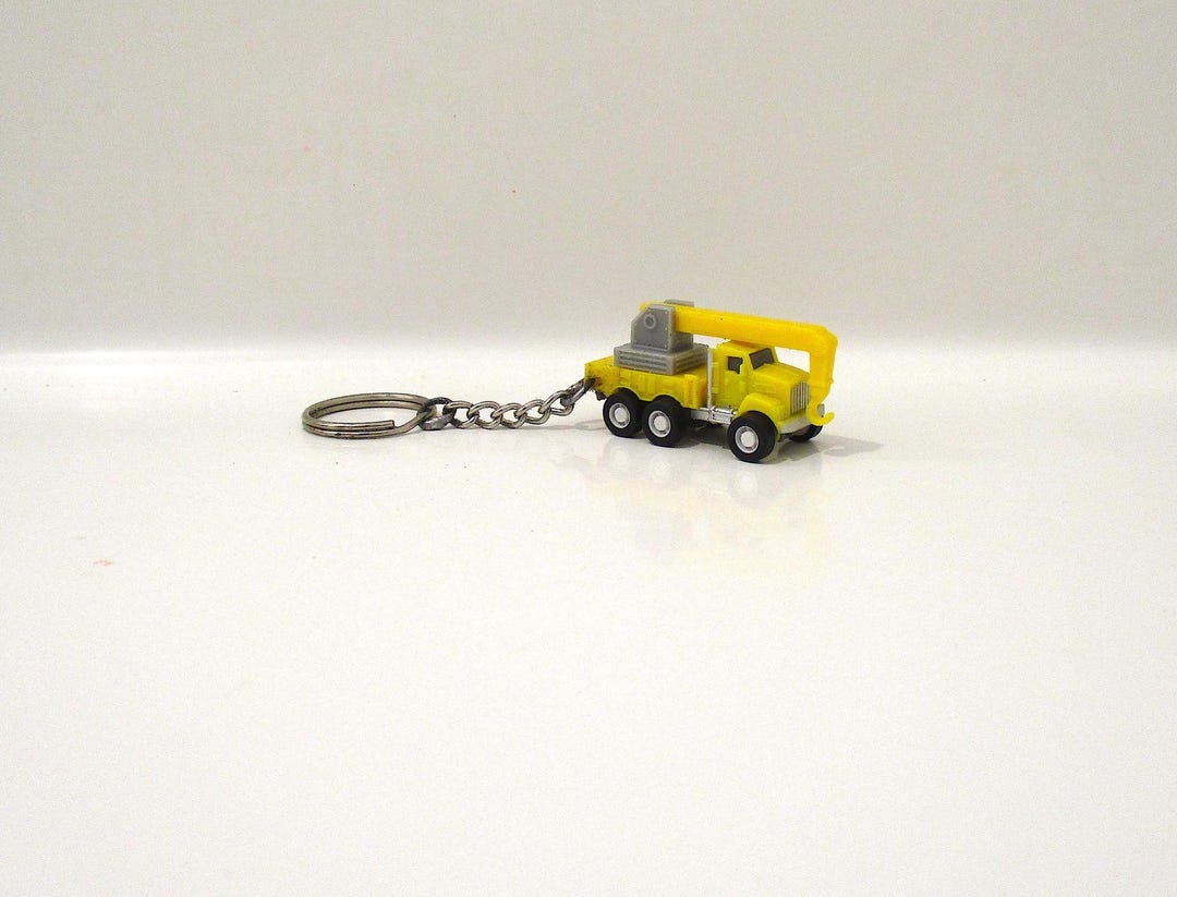 Kenworth T650 Contractor Crane Keychain, - Etsy