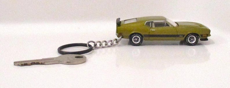 1973 Ford Mustang Mach 1 Keychain, - Etsy