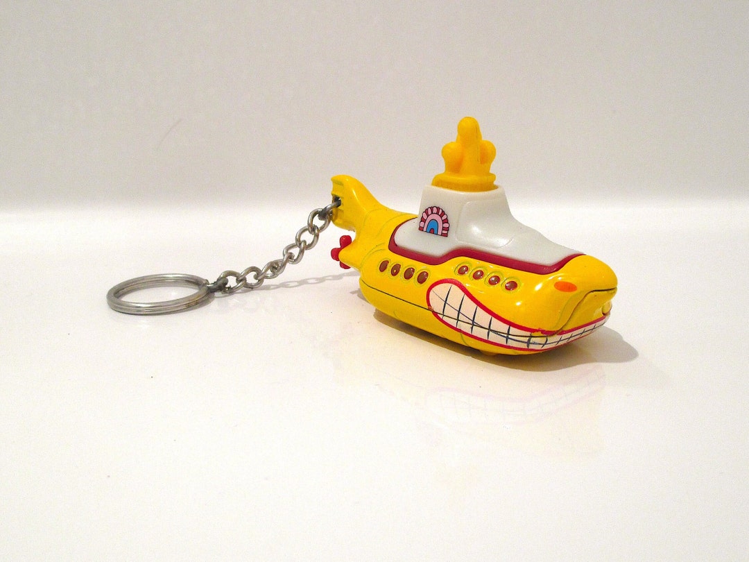 1968yellow Submarine Keychain, - Etsy