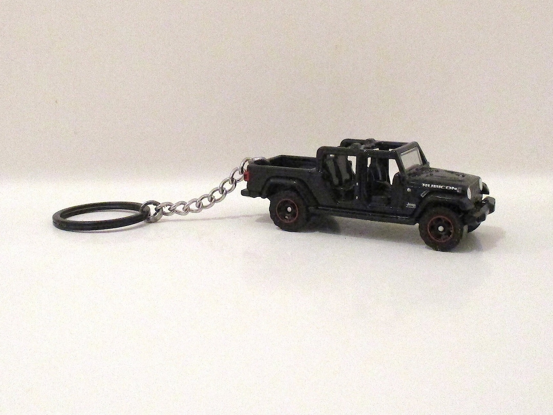 2020 Jeep Gladiator Quad Cab BLACK Keychain, - Etsy