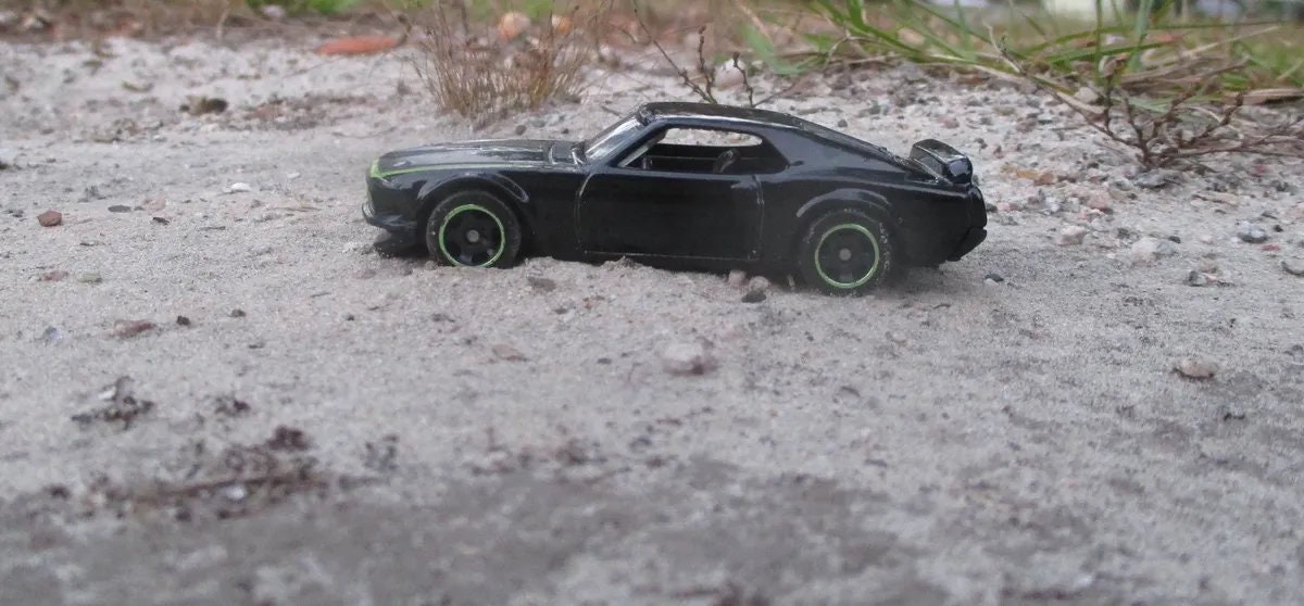 1969 Ford Mustang Boss 302 Black Keychain, - Etsy