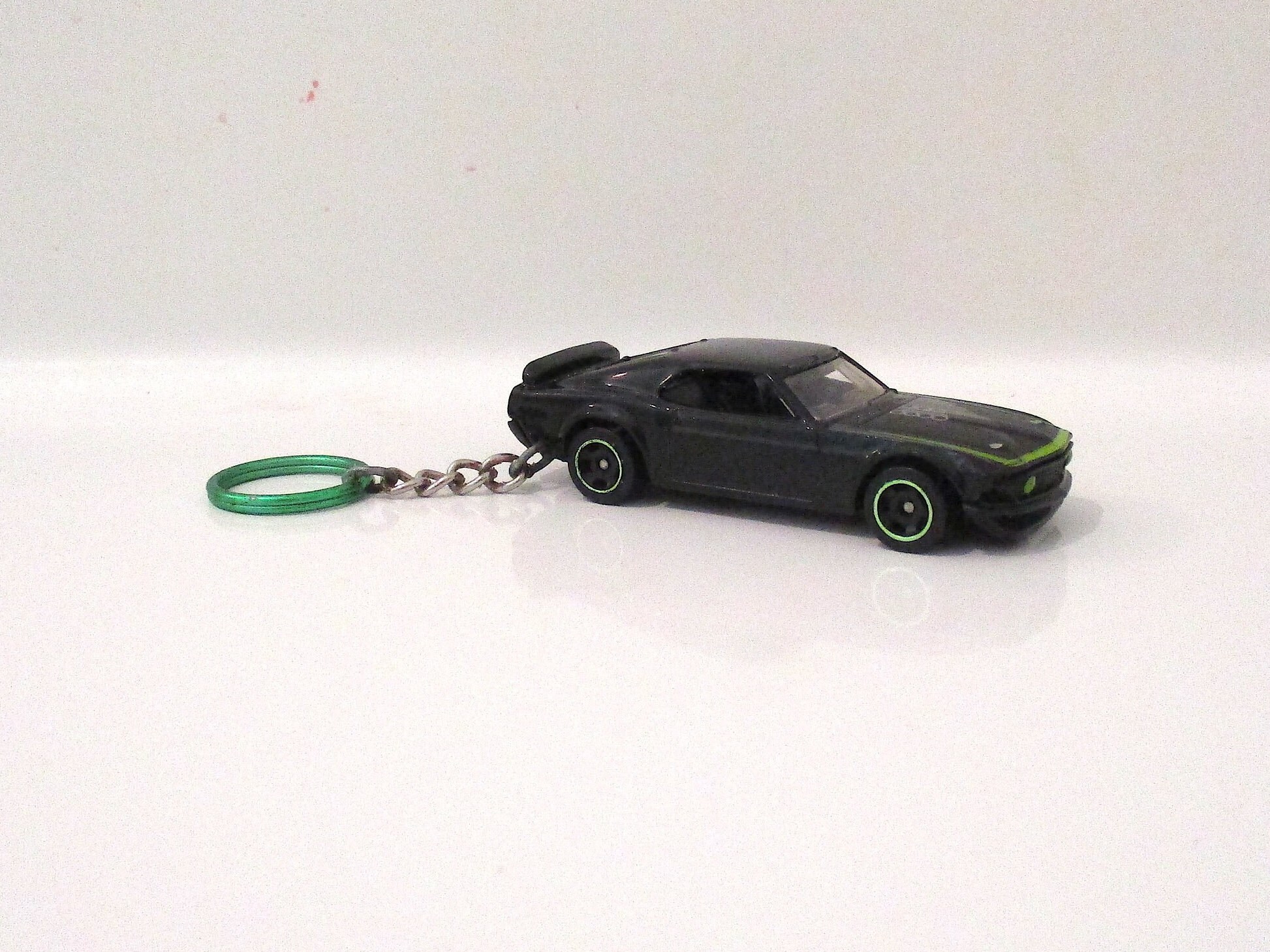 1969 Ford Mustang Boss 302 Black Keychain, - Etsy