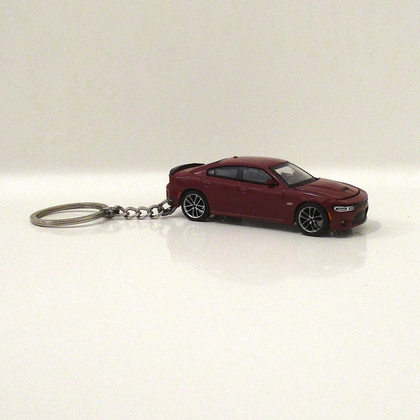 Dodge Charger Keychain - Etsy