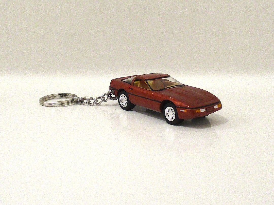 Chevy Corvette Coupe C4 Keychain, - Etsy