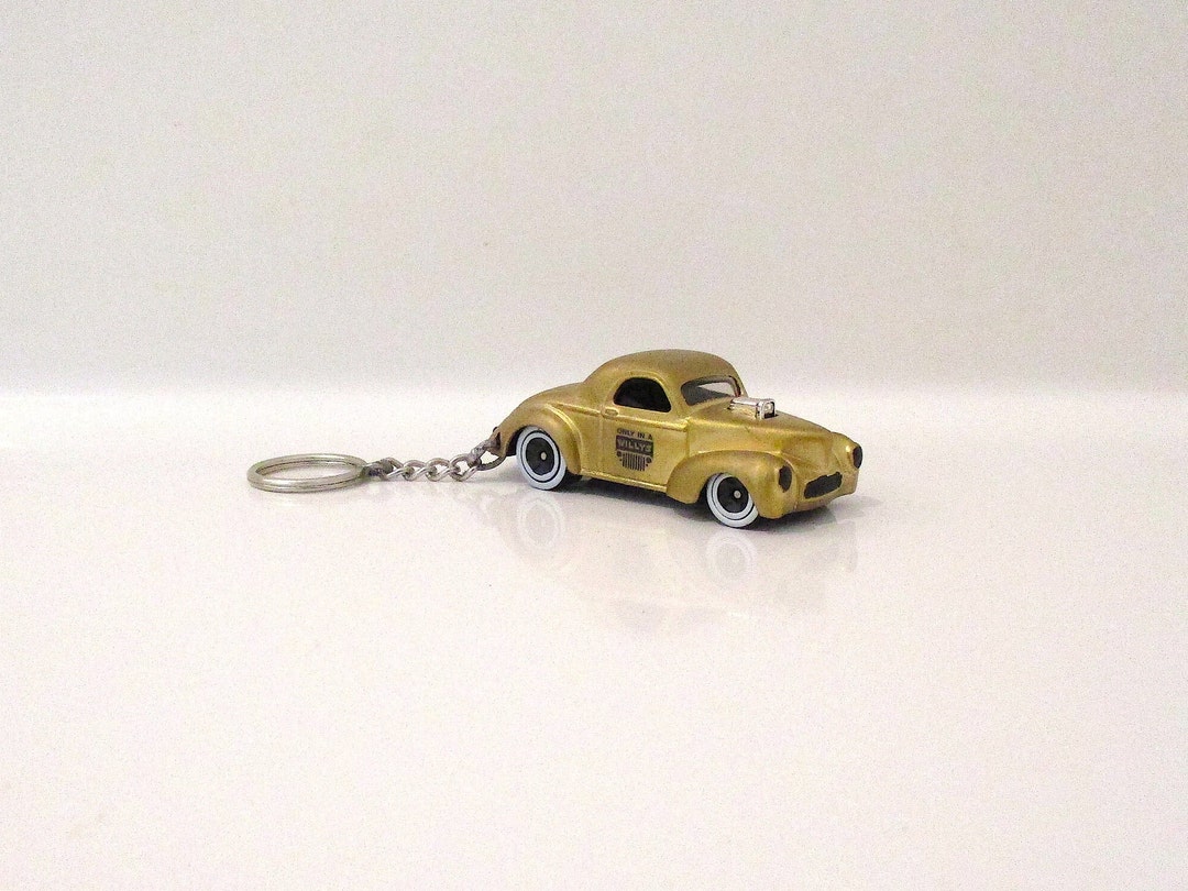 1941 Jeep Willys Gasser Dragster Keychain. - Etsy