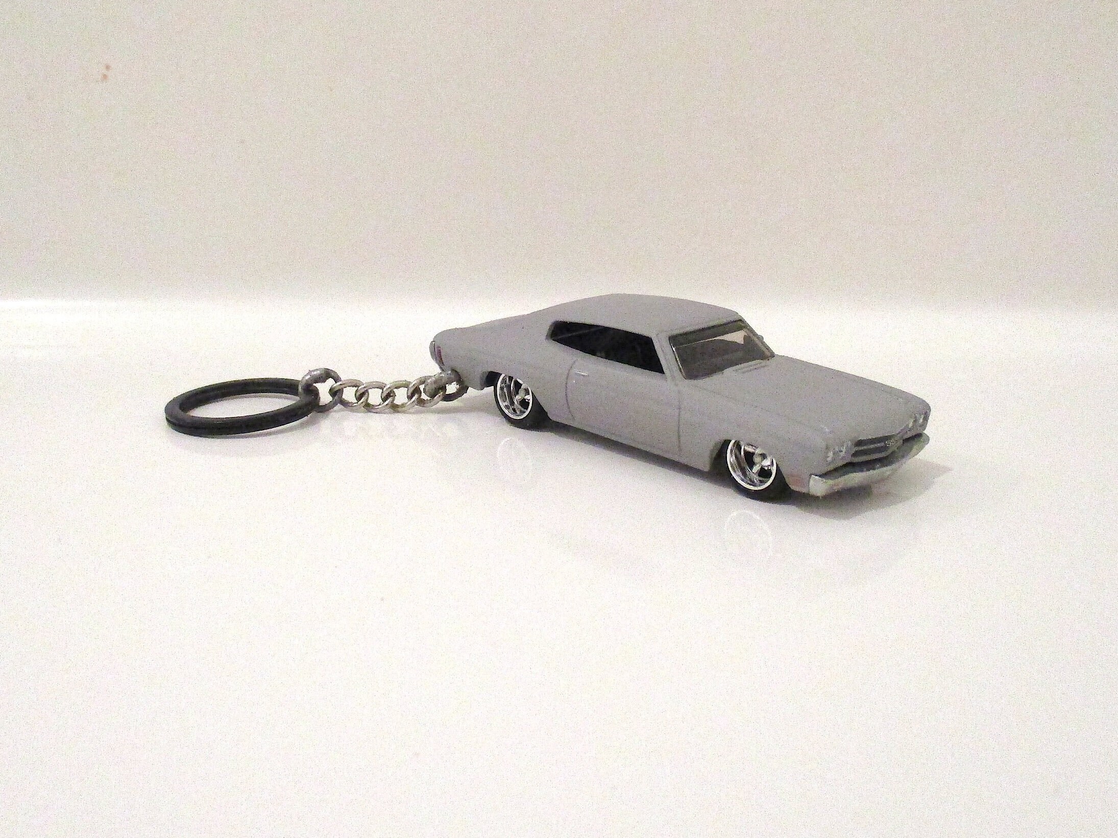 1970 Chevy Chevelle SS Gray Keychain - Etsy