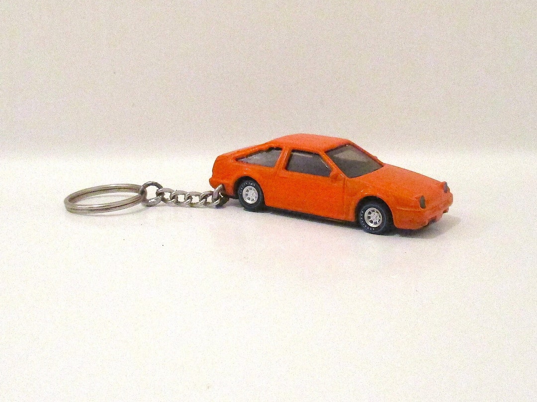 1987 Toyota AE86 Sprinter Trueno Orange Keychain - Etsy