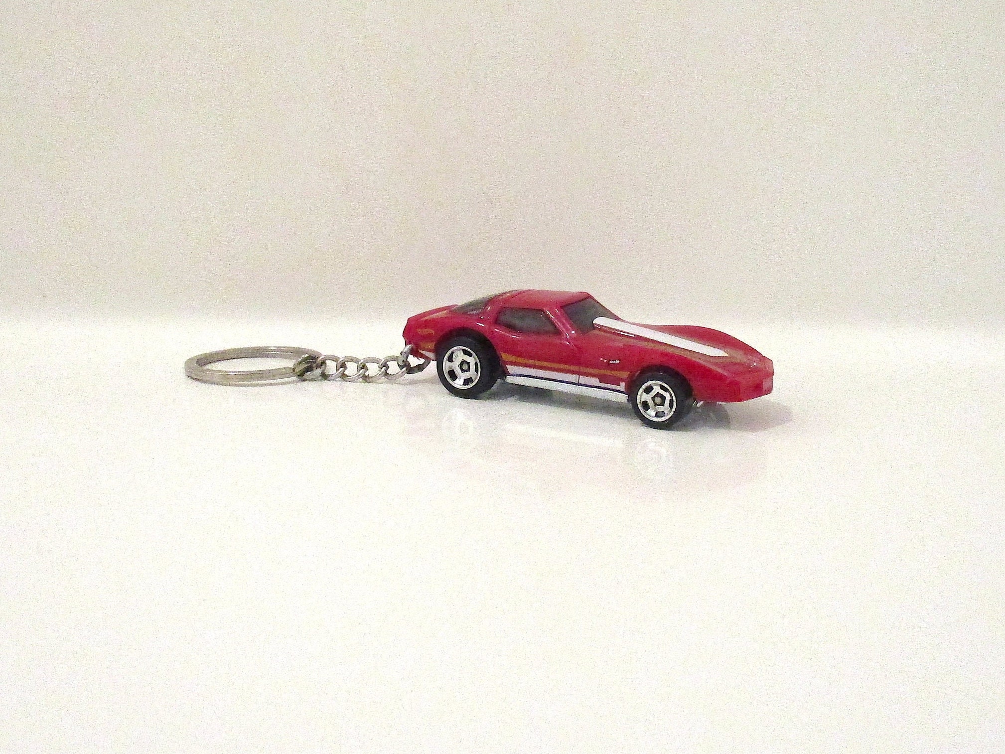 1978 CORVETTE STINGRAY RED Keychain, - Etsy