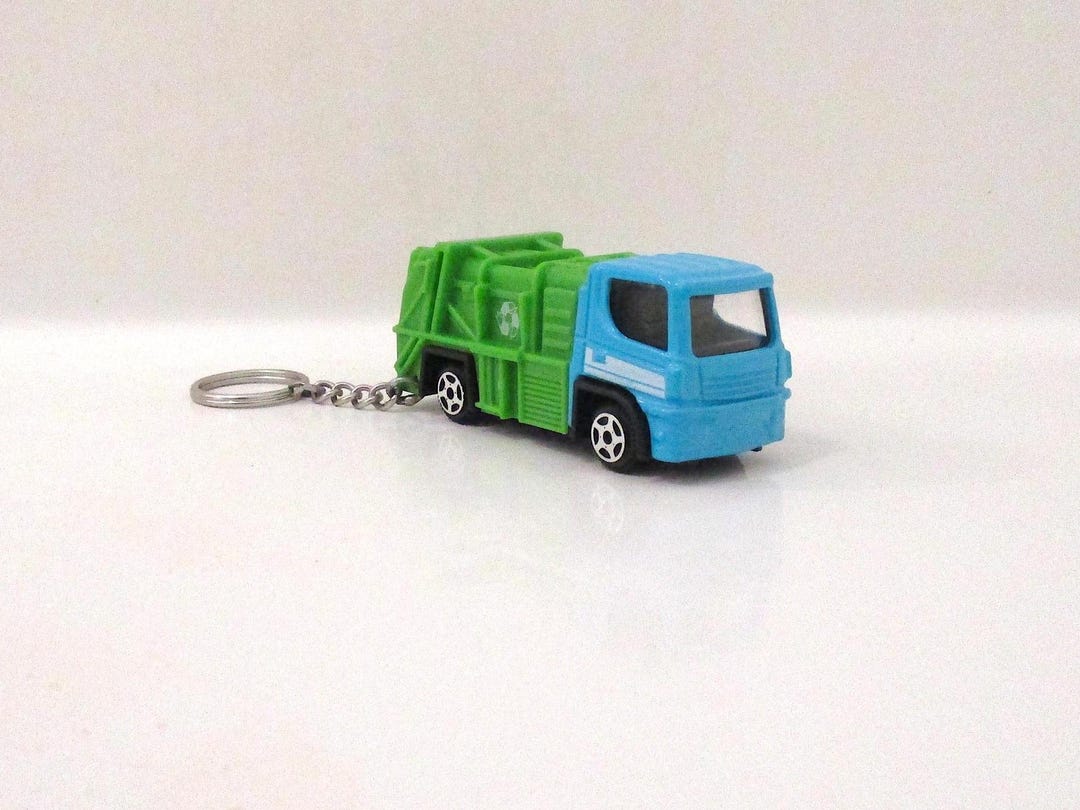 Garbage Truck Keychain, - Etsy