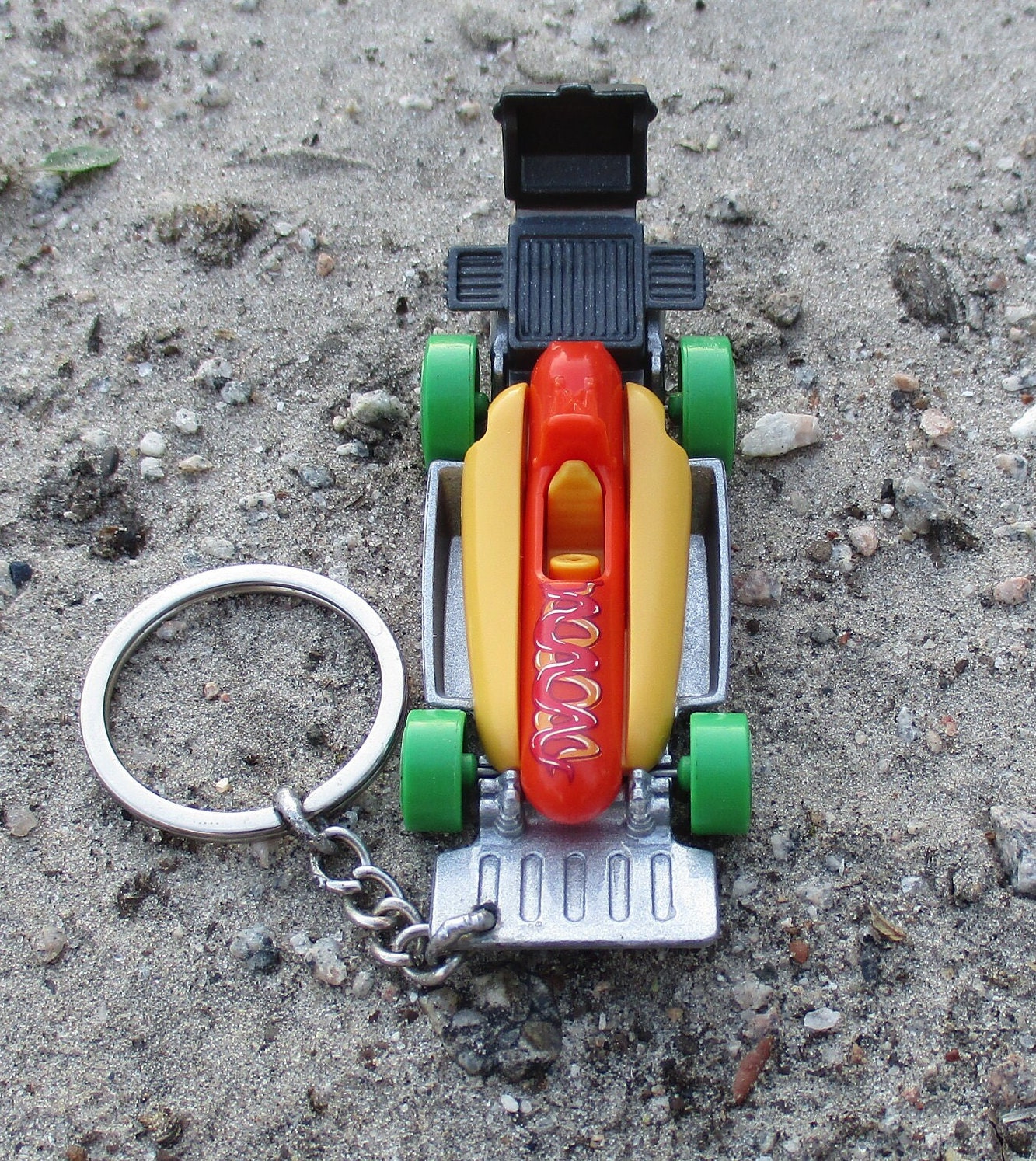 Hot Dog Car Keychain, Weiner Car,tube Steak, - Etsy