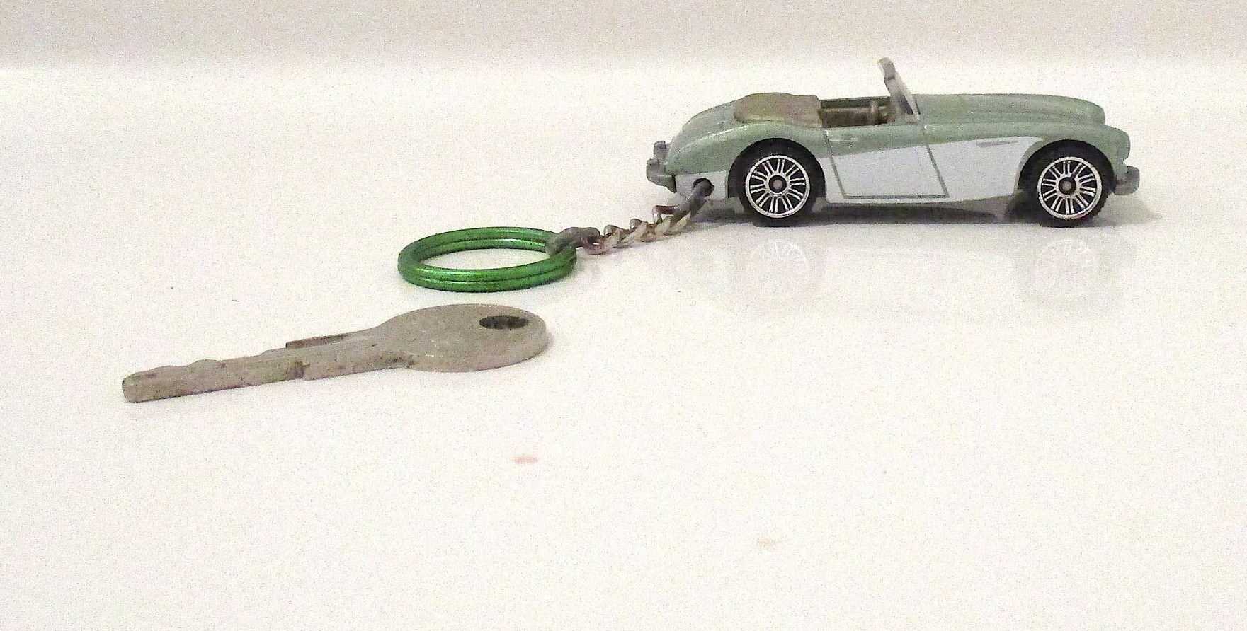 1963 AUSTIN HEALEY Convertible GREEN Keychain - Etsy
