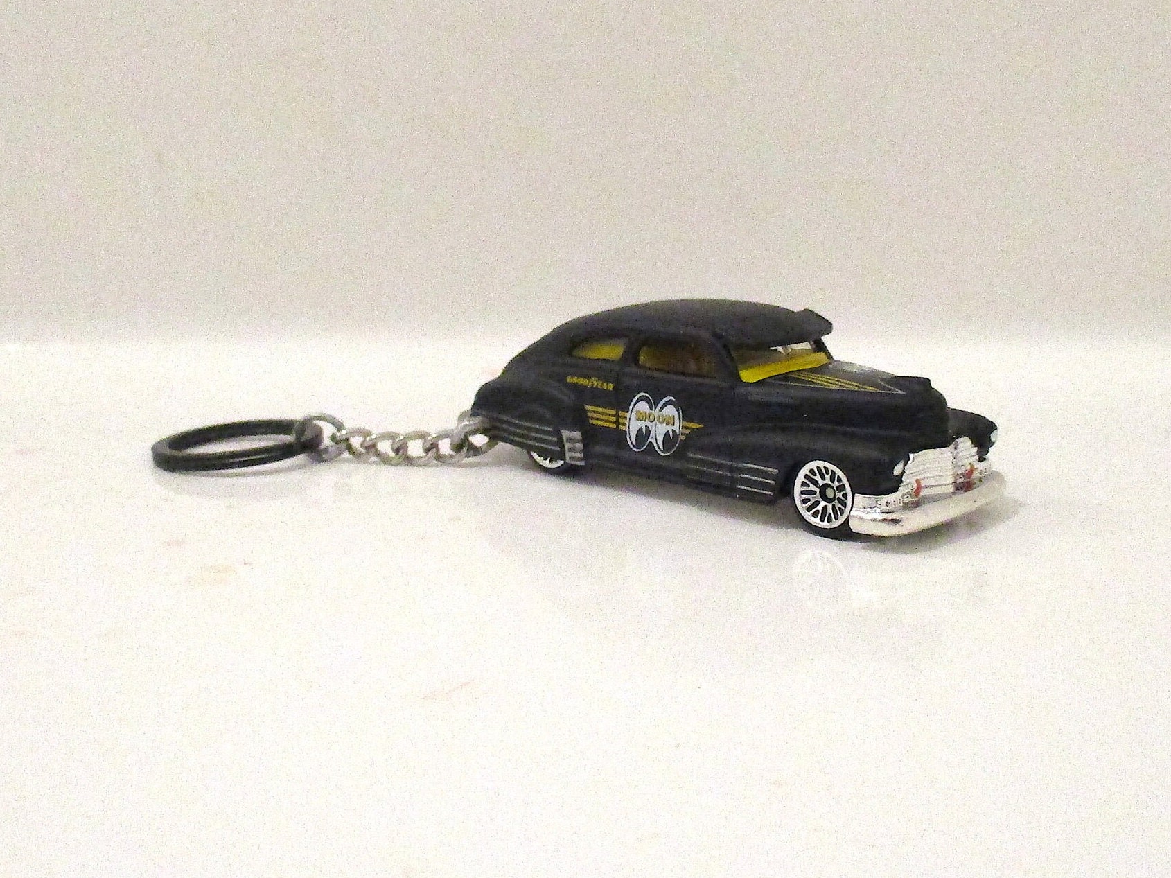 1947 Chevy Fleetline Lowrider Black Keychain,mooneyes Goodyear, - Etsy