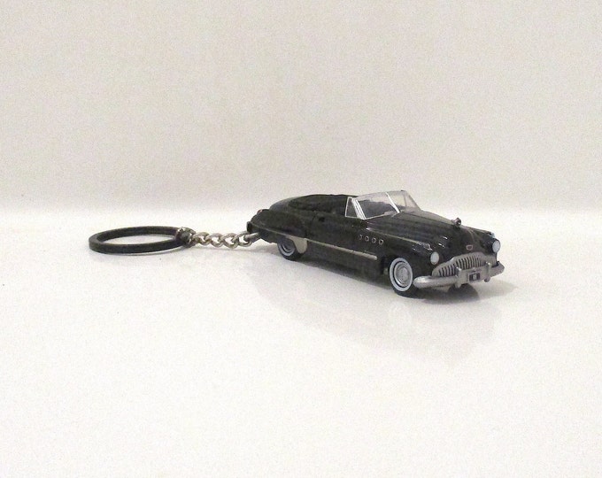 1949 Buick Roadmaster Black Convertible Keychain, - Etsy