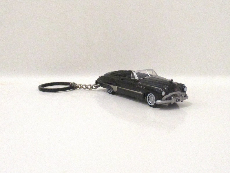1949 Buick Roadmaster Black Convertible Keychain, - Etsy