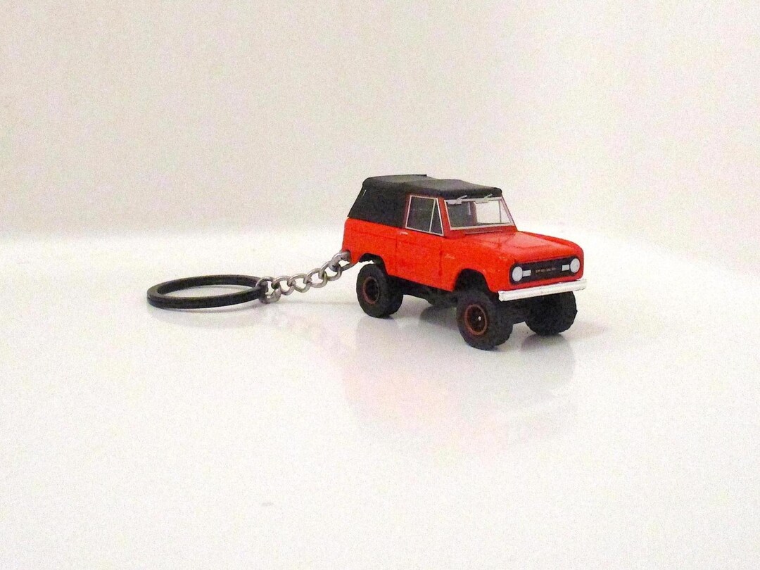 1969 Ford Bronco Black Soft Top Keychain, - Etsy
