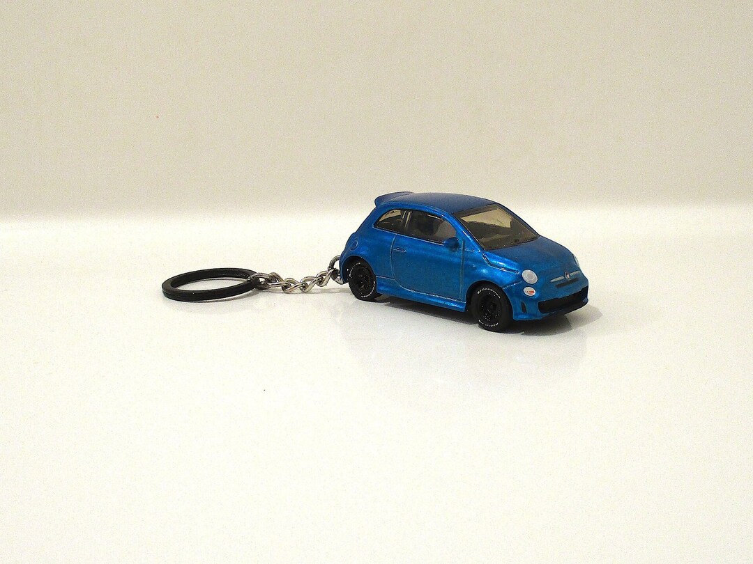 2019 Fiat 500e Turbo Keychain, - Etsy