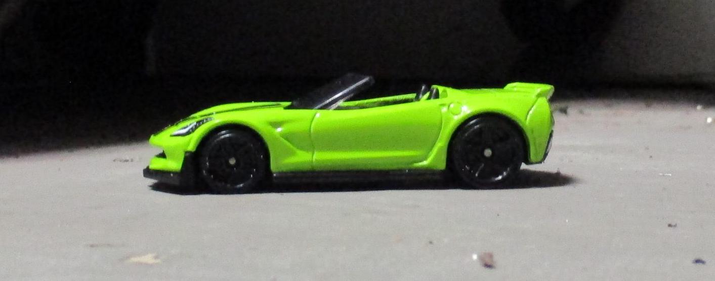 Corvette C7 Z06 Green Convertible Keychain, - Etsy