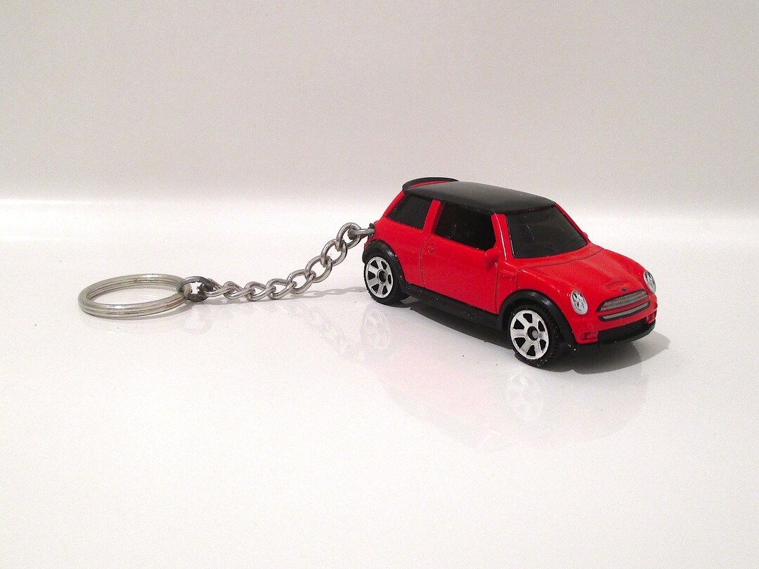 2003 MINI COOPER S Red Keychain, - Etsy