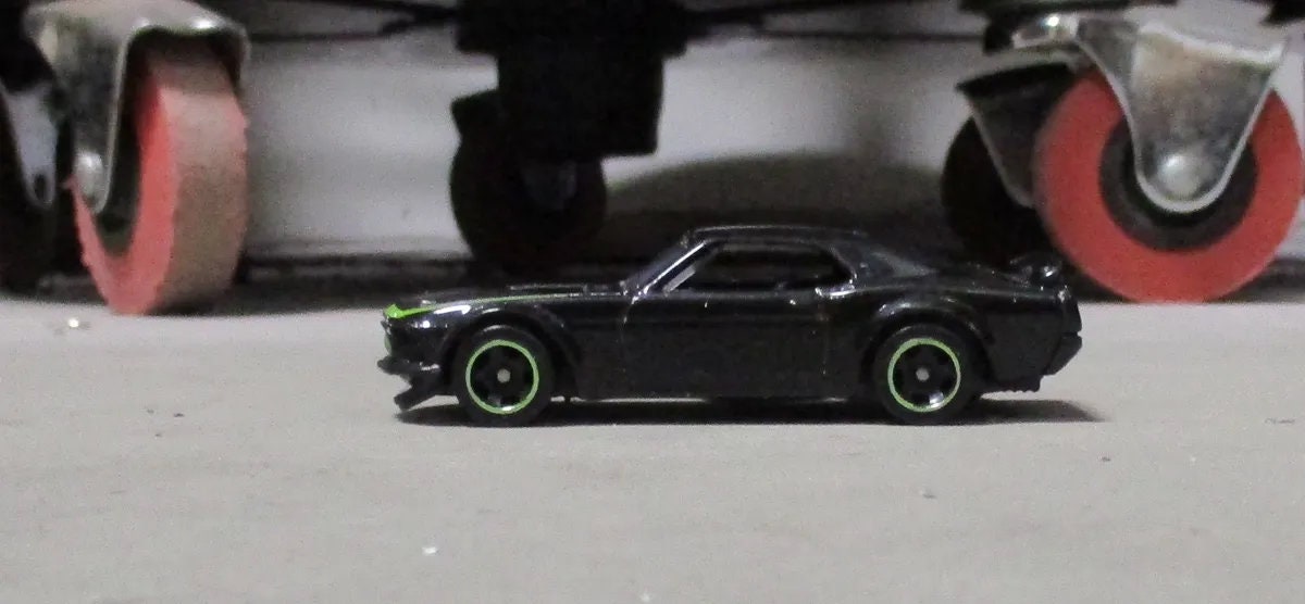 1969 Ford Mustang Boss 302 Black Keychain, - Etsy