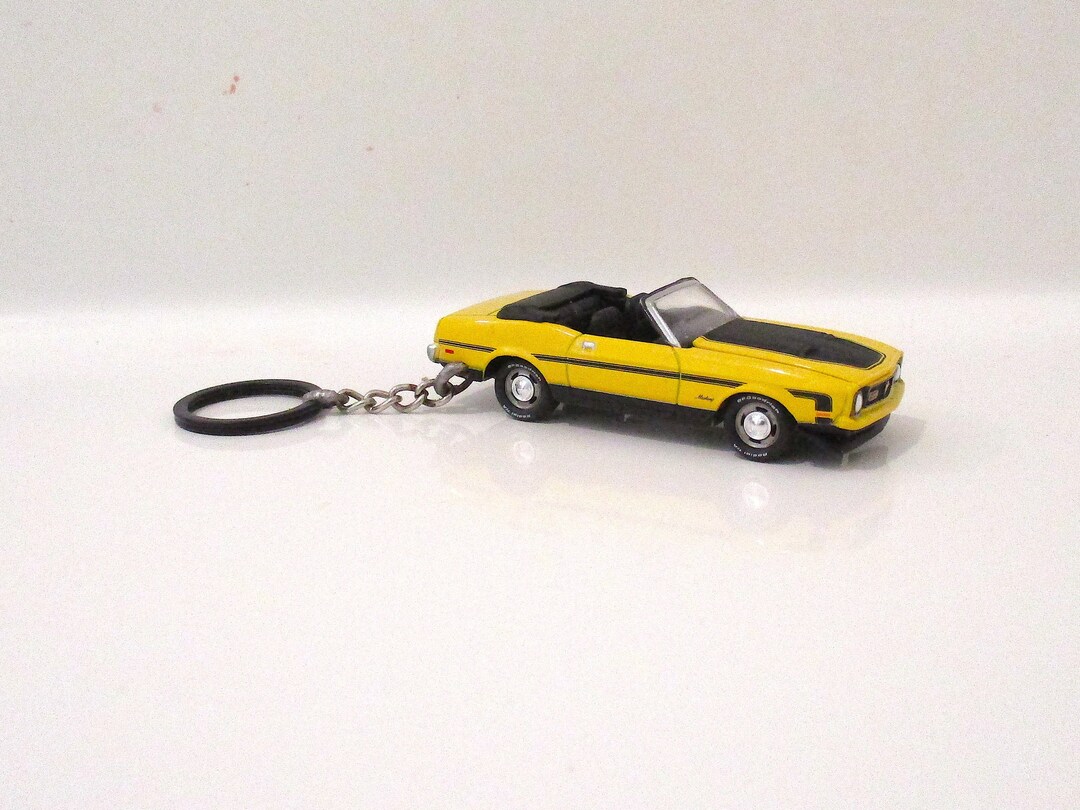 1971 Ford Mustang Mach 1 Convertible Keychain, - Etsy
