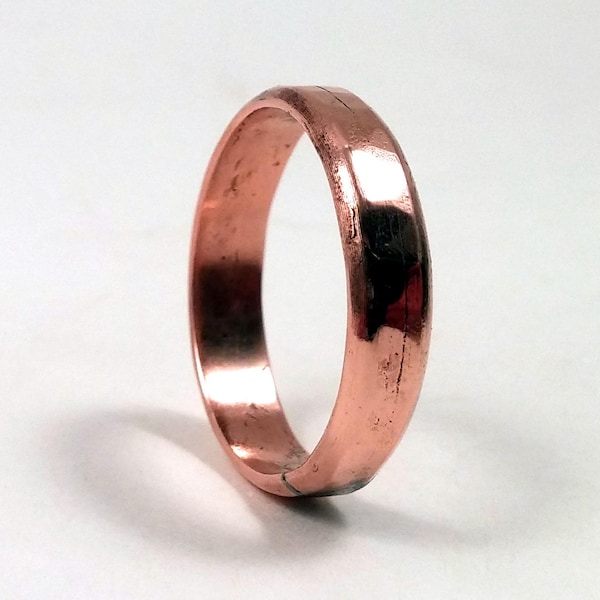 Copper Wedding Band - Etsy