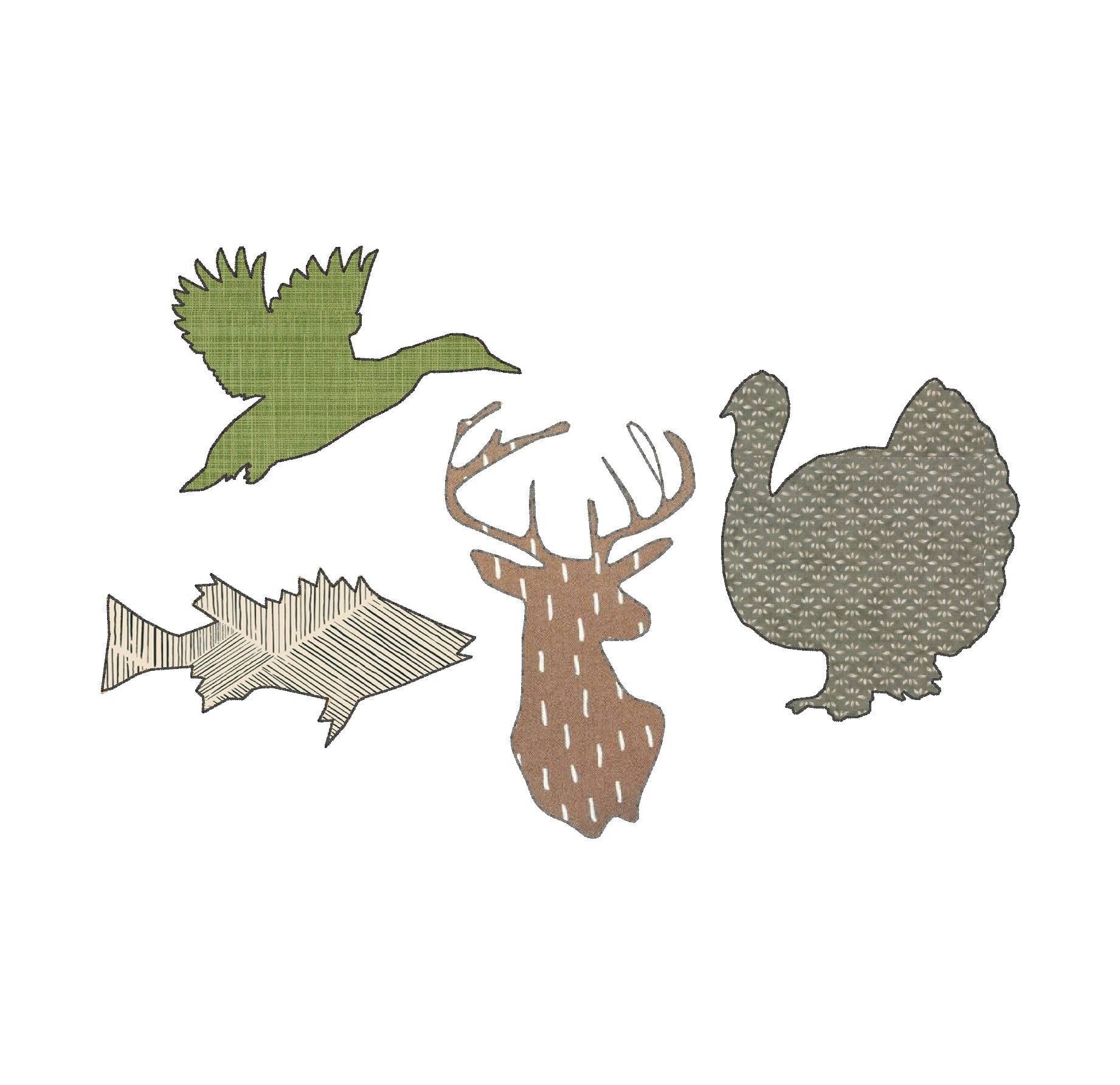 Ultimate Outdoorsmen Applique | Etsy