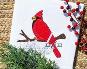 Northern Cardinal 8" Applique Block - Etsy