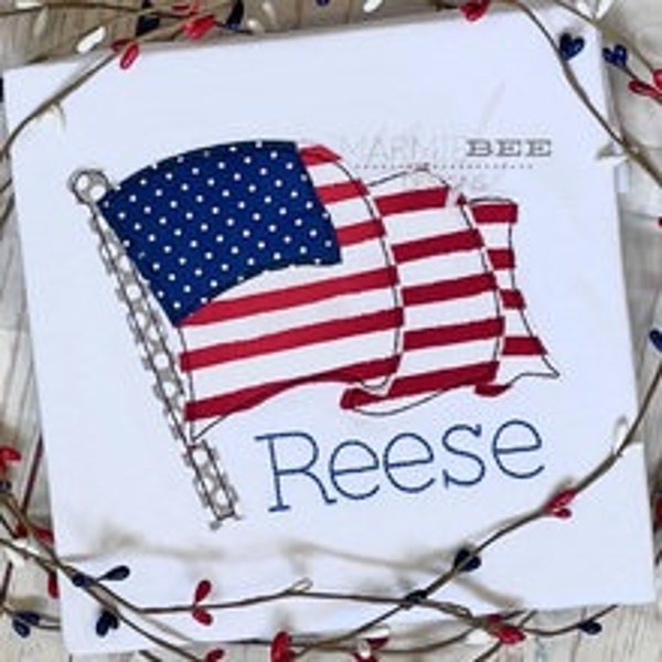 Flag Applique - Etsy