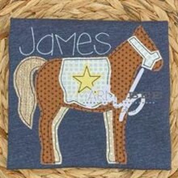 Horse Applique - Etsy