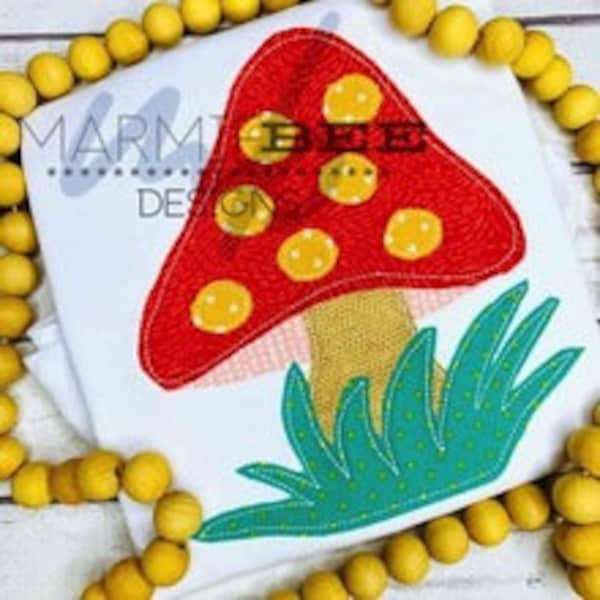 Mushroom Applique - Etsy